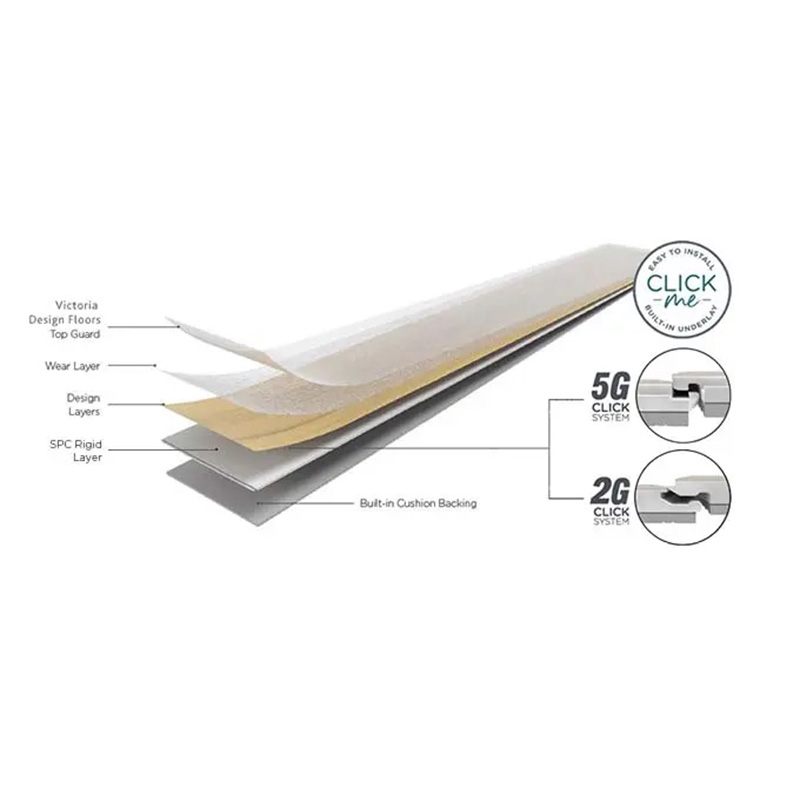Victoria Design Floors Universal 55 Herringbone Jet 50761 23 Click ...